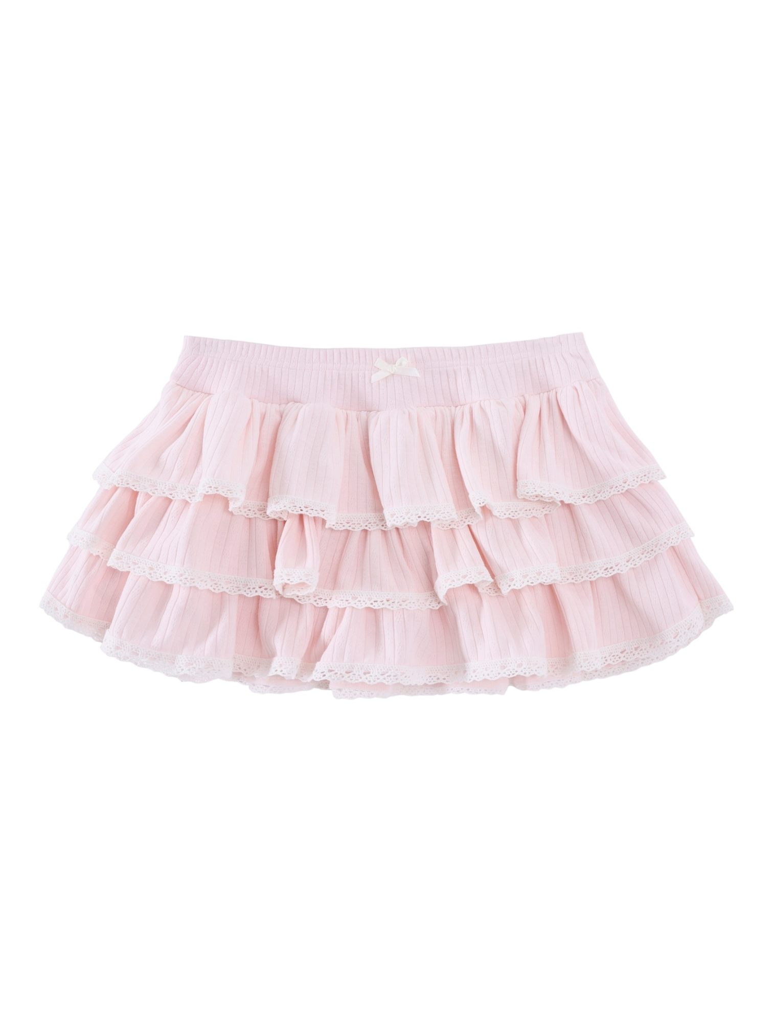 Ballerina Bliss Ruffle Mini Skirt Pink Angel Ruche