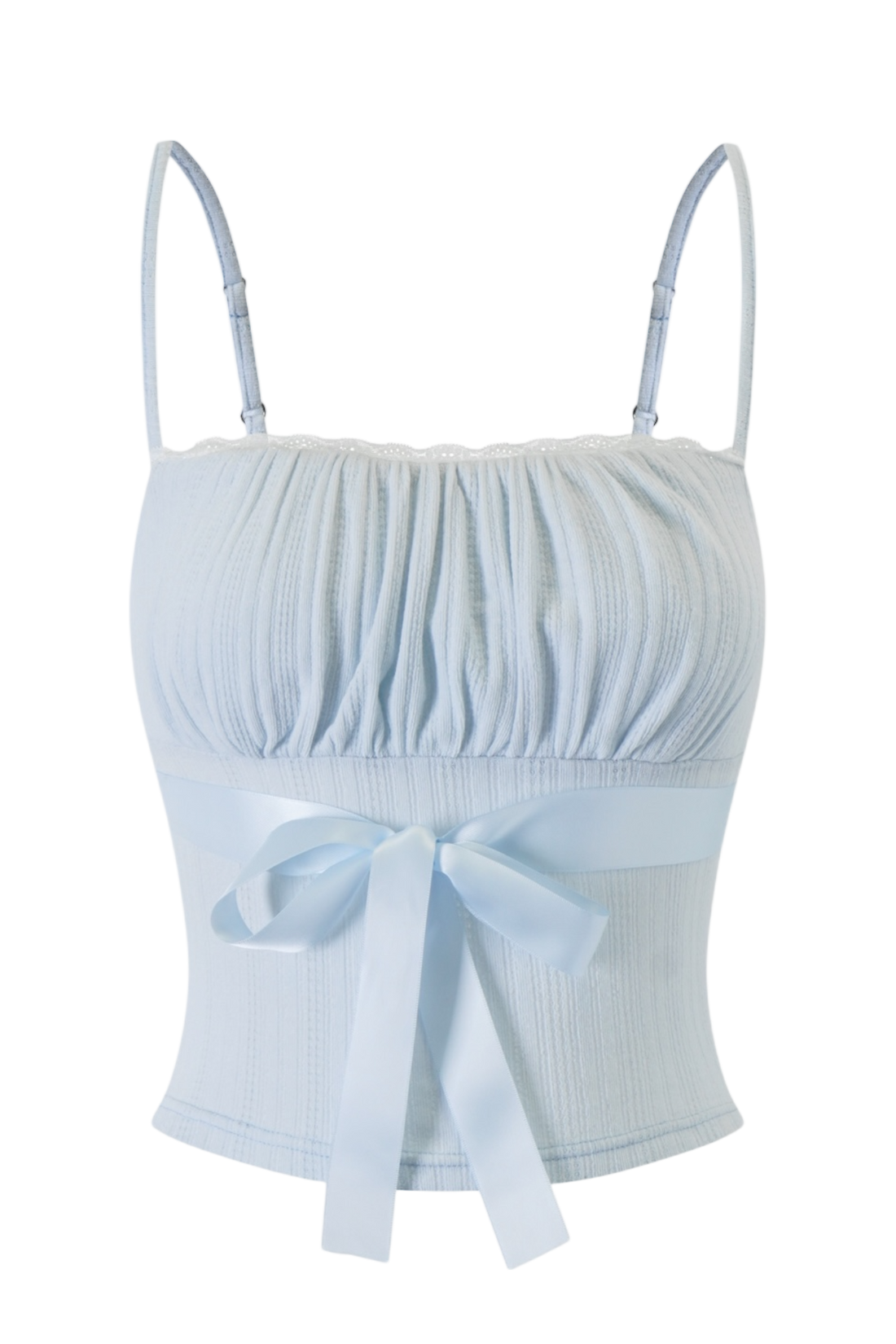 My True Form Cotton Cami Top (Snow Blue) – Angel Ruche