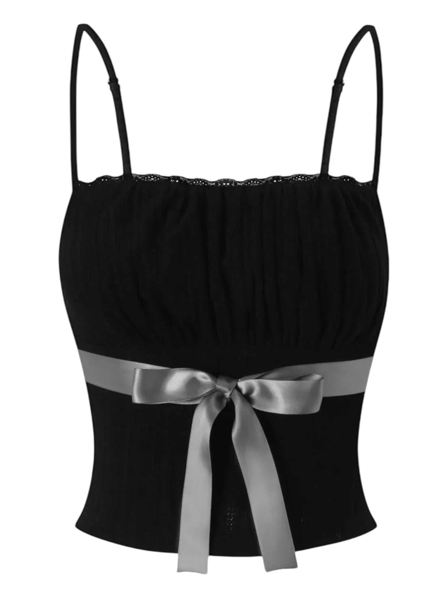 My True Form Cotton Cami Top (Black) – Angel Ruche